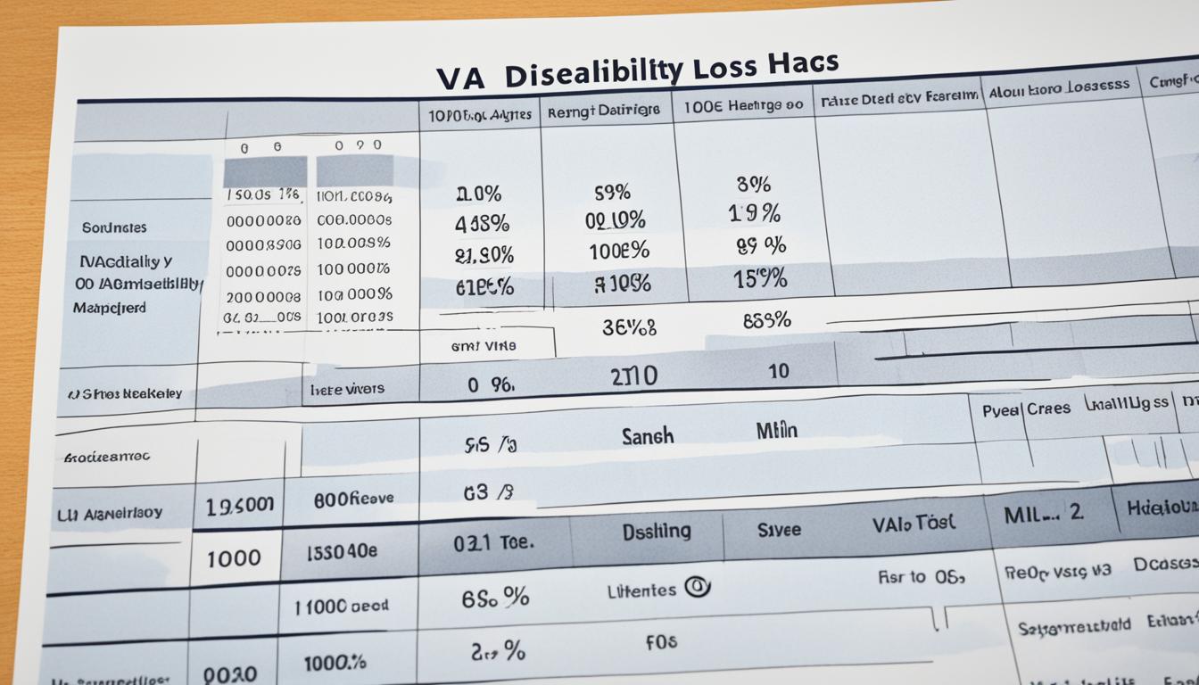VA Hearing Loss Rating Chart: Understanding Disability Compensation ...