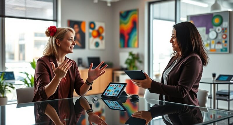 Office Accessibility: How Workplaces Adapt for Deaf Employees - Deaf Vibes