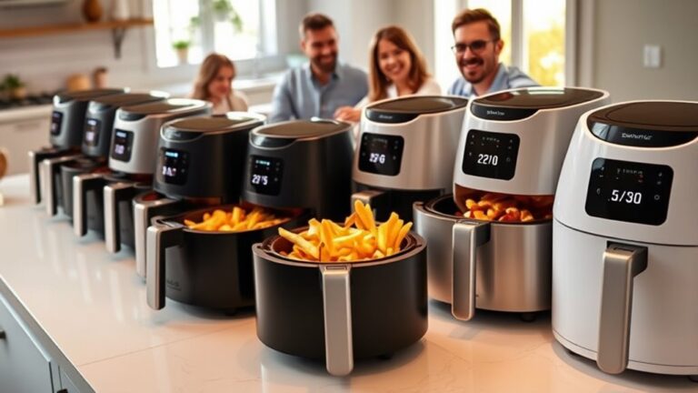 15 Best Large-Capacity Air Fryers for Effortless Family Meals - Deaf Vibes