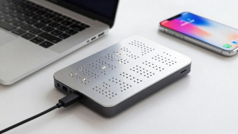 How Bluetooth Braille Displays Connect to Phones and Computers - Deaf Vibes